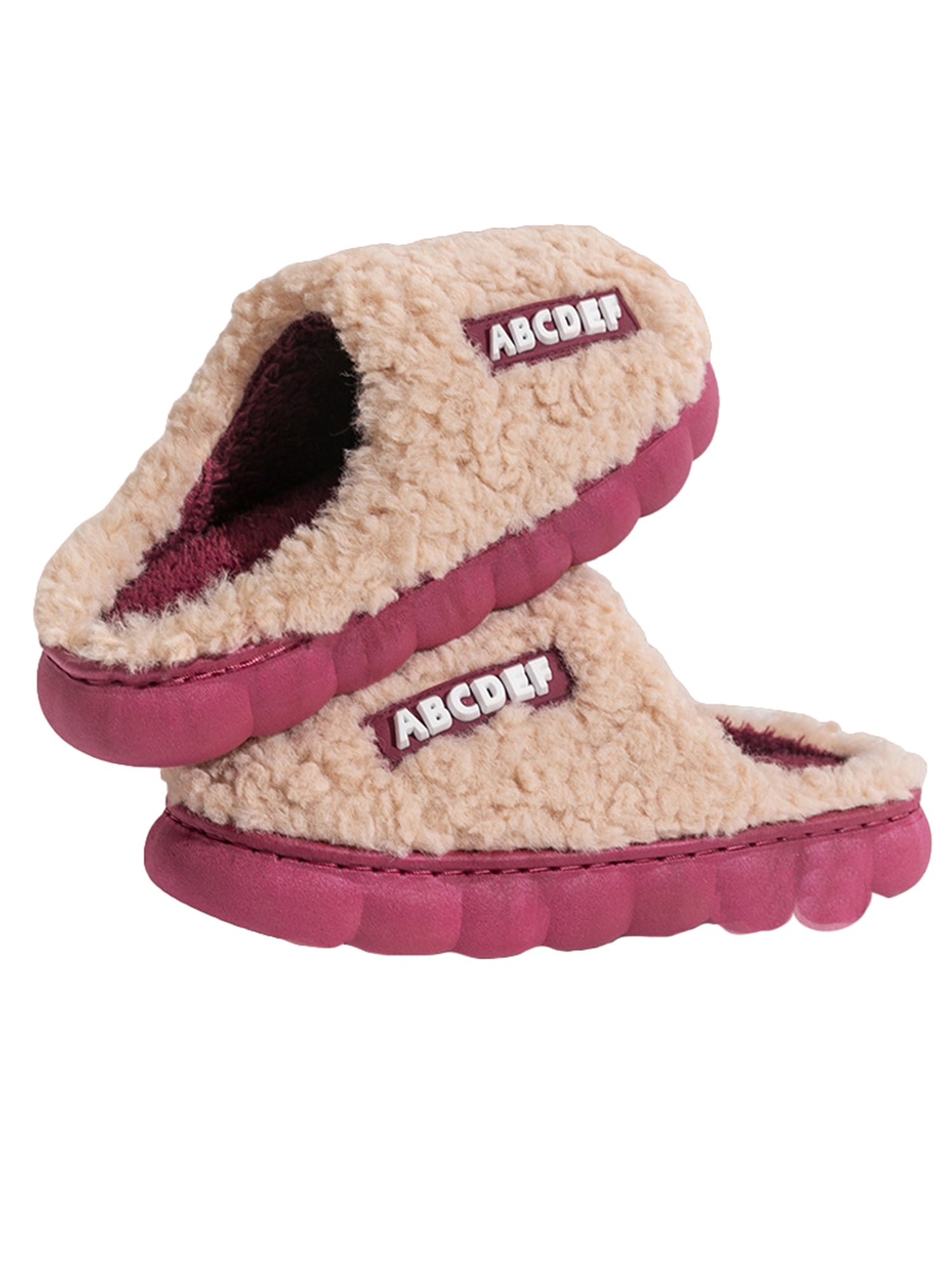 Gomelly Womens Clog Slipper House Plush Slippers Slip On Slides Non ...