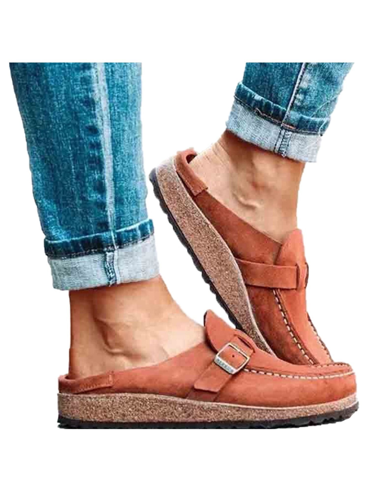 Gomelly Womens Slip On Loafer Casual Shoes Indoor Outdoor Comfort ...