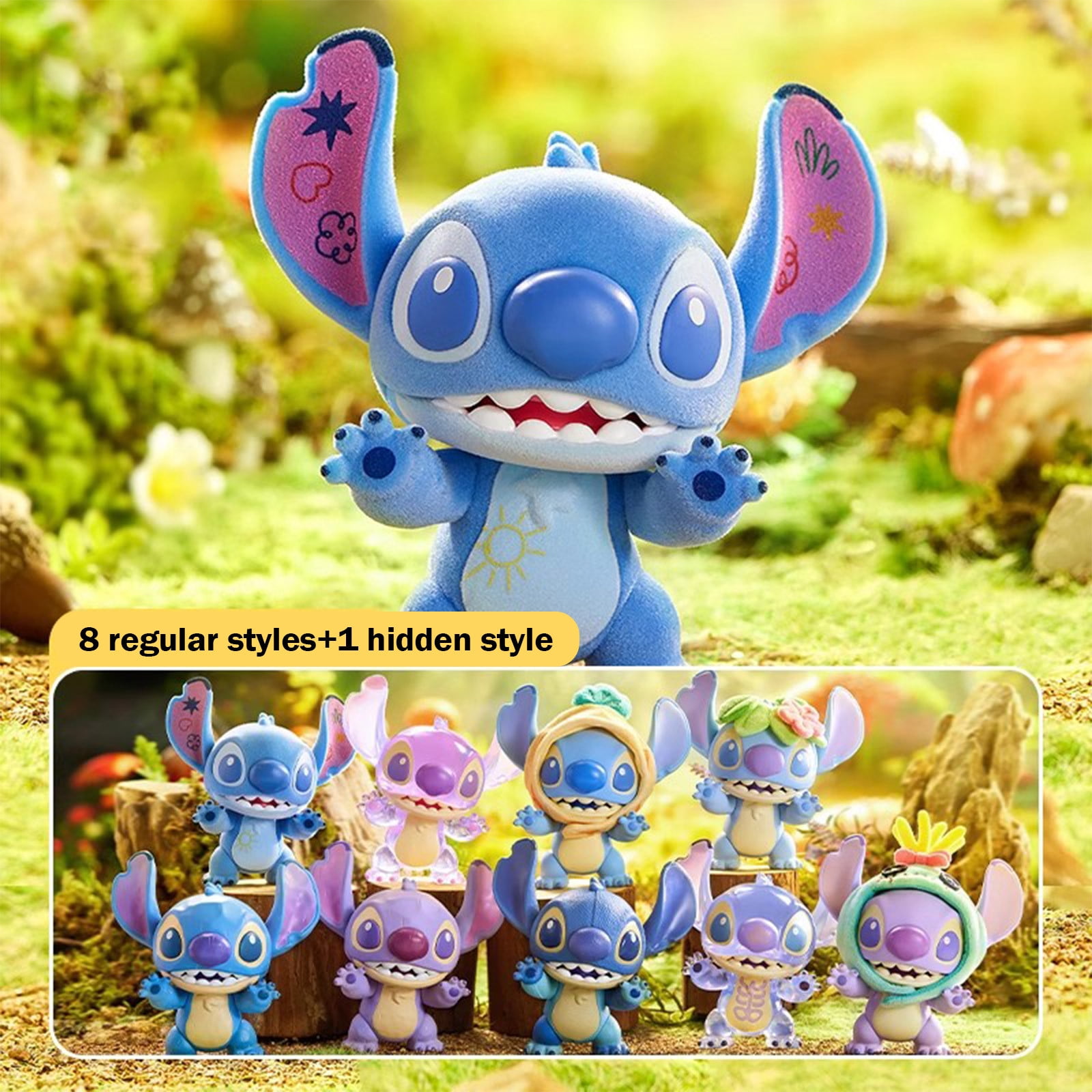 Gomind 8Pcs Lilo & Stitch Collectible Stitch Figure Set, Stitch Variety ...
