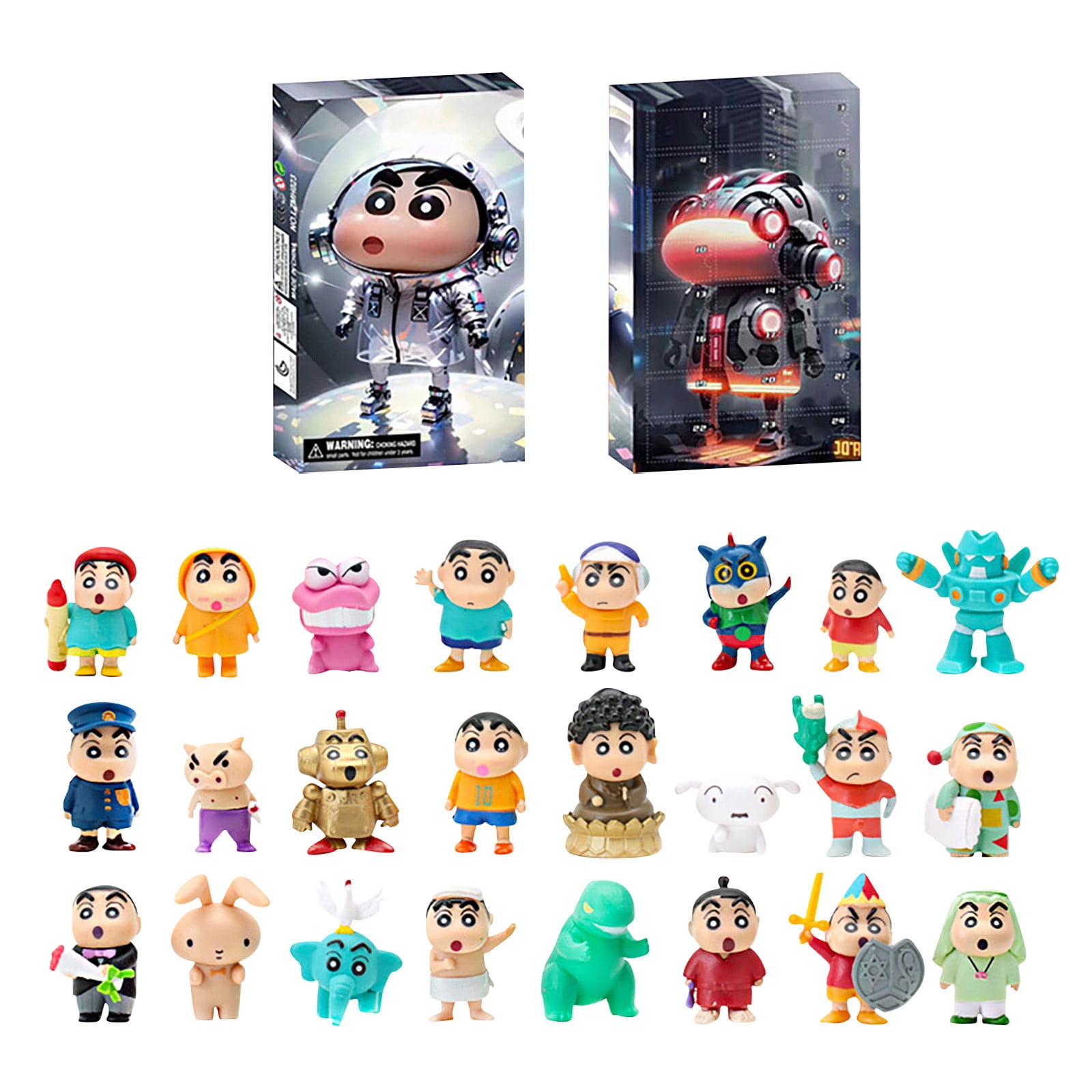 Gomind Christmas Advent Calendar 2024 Boys, 24 Days Toy Figures ...