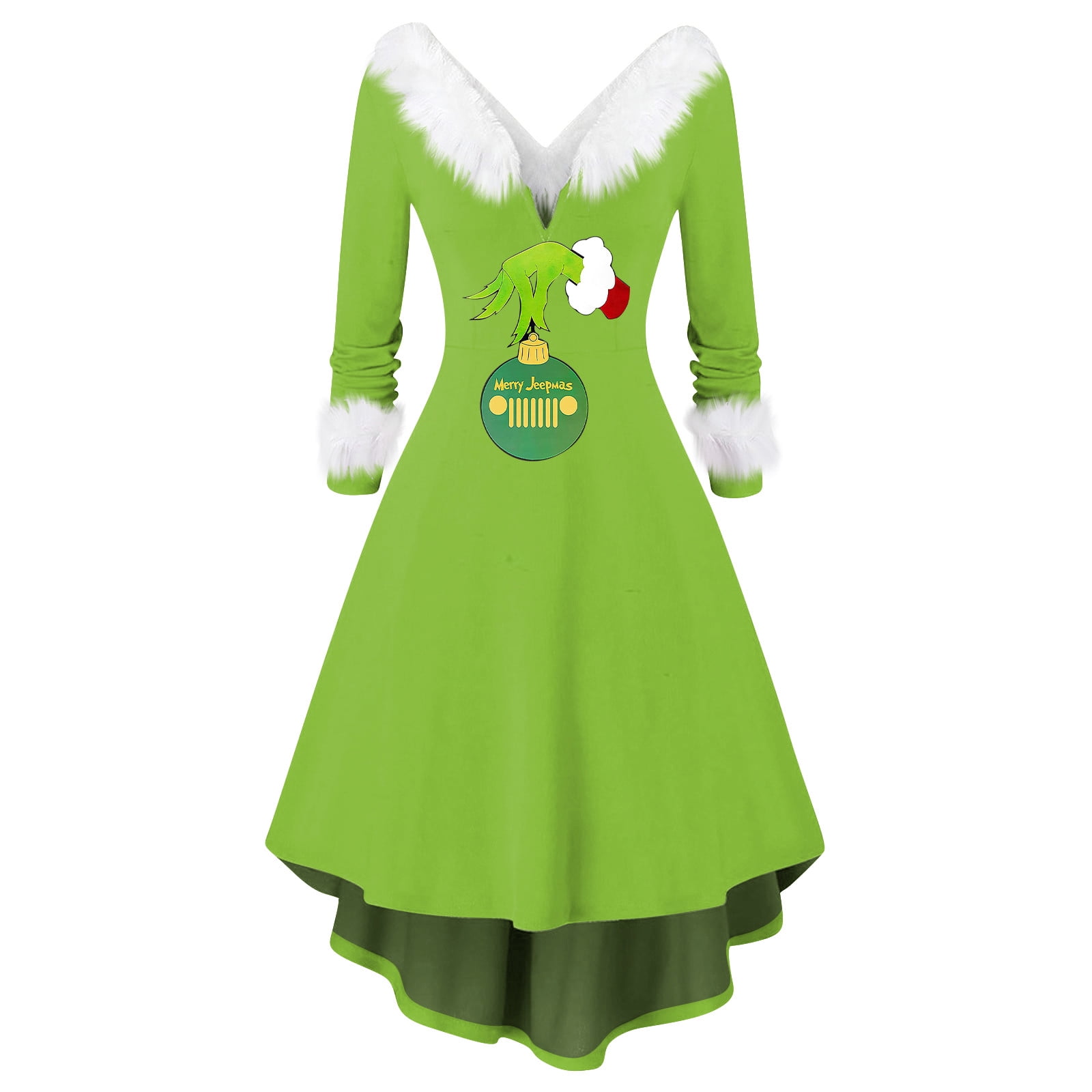Gomind Christmas Dresses For Women Christmas Grinch Dresses For Women