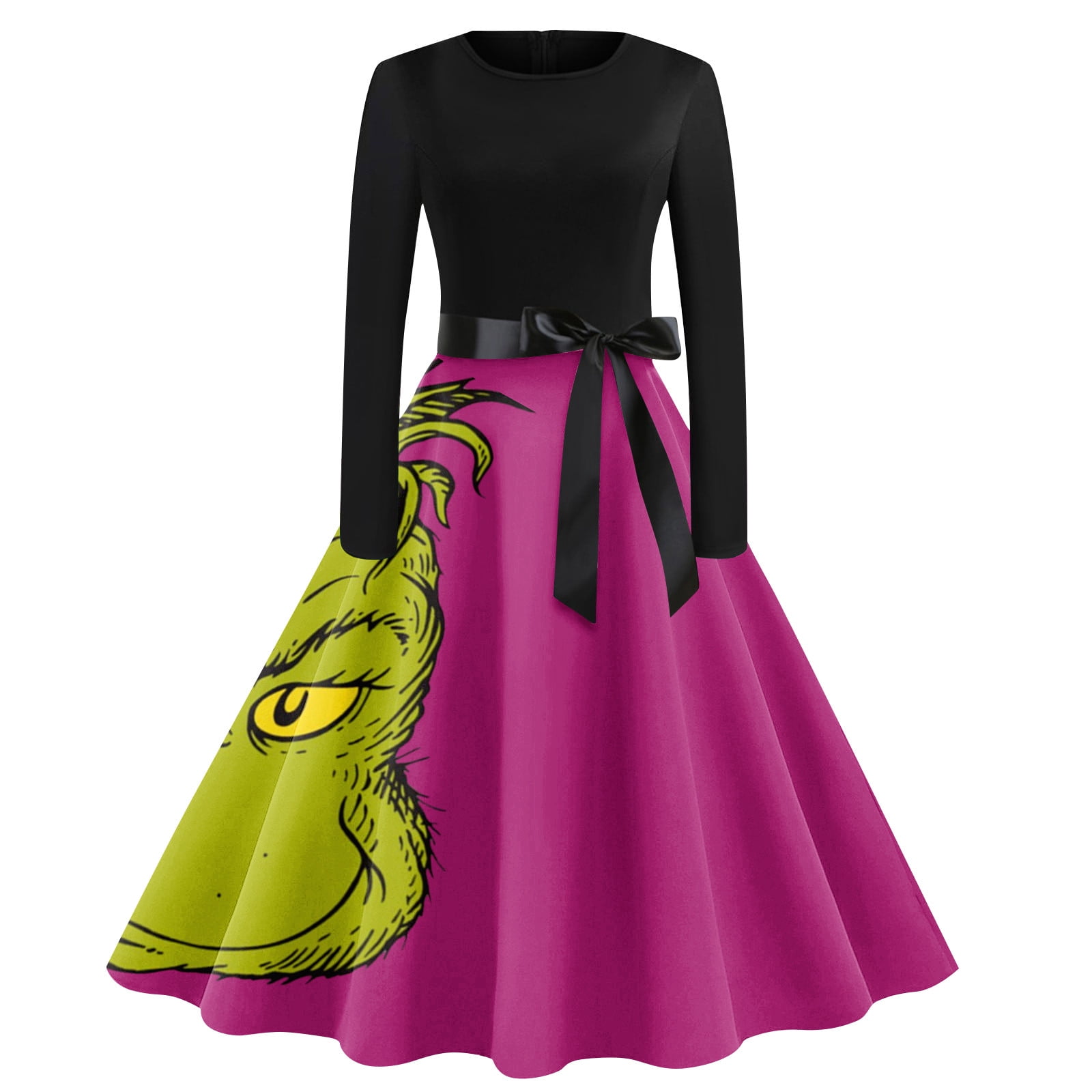 Gomind Christmas Dresses For Women Womens Grinch Dresses 2024 Vintage