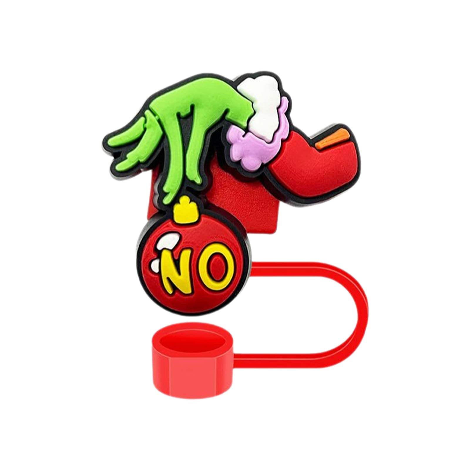 Gomind Christmas Grinch Silicone Straw Cover Cap for 30&40 Oz Tumbler ...