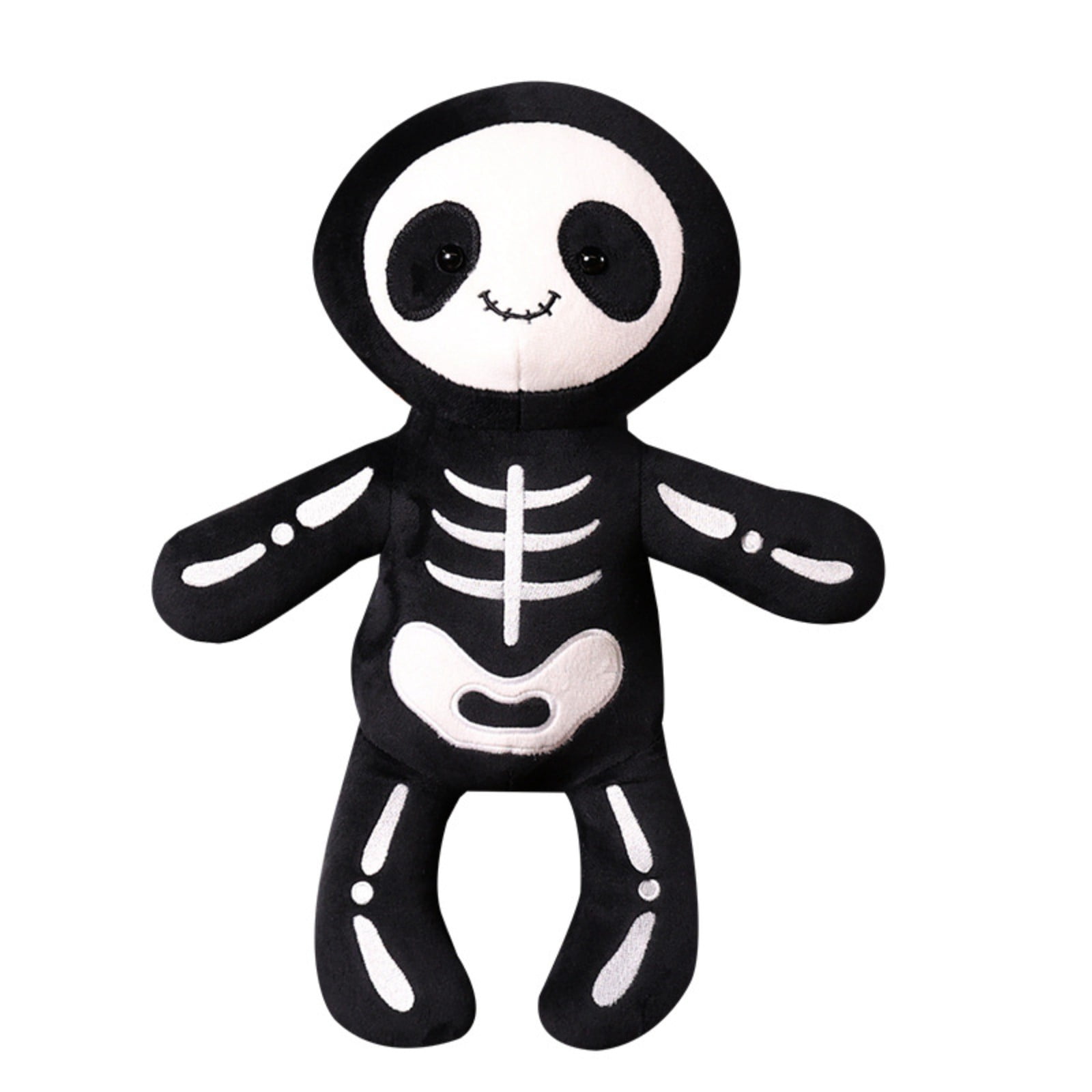 Gomind Cute Skeleton Figure Plush Toy Skull Plushies Stuffed Animal ...