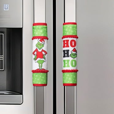OurWarm Christmas Refrigerator Handle Covers Set of 8, Christmas ...