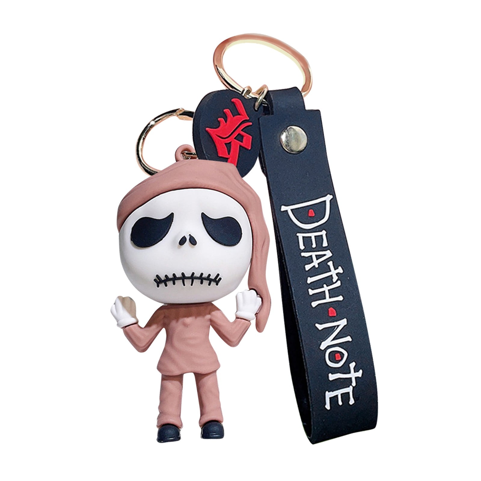 Gomind Halloween Decorations Jack and Sally Keychain Cartoon Character ...