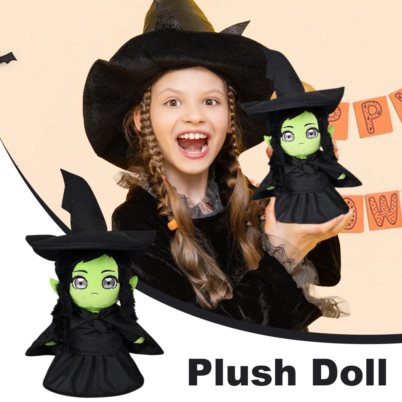 Gomind Wicked Plush Doll Stuffed Animal Witch Wizard Plushies Toy Cute ...