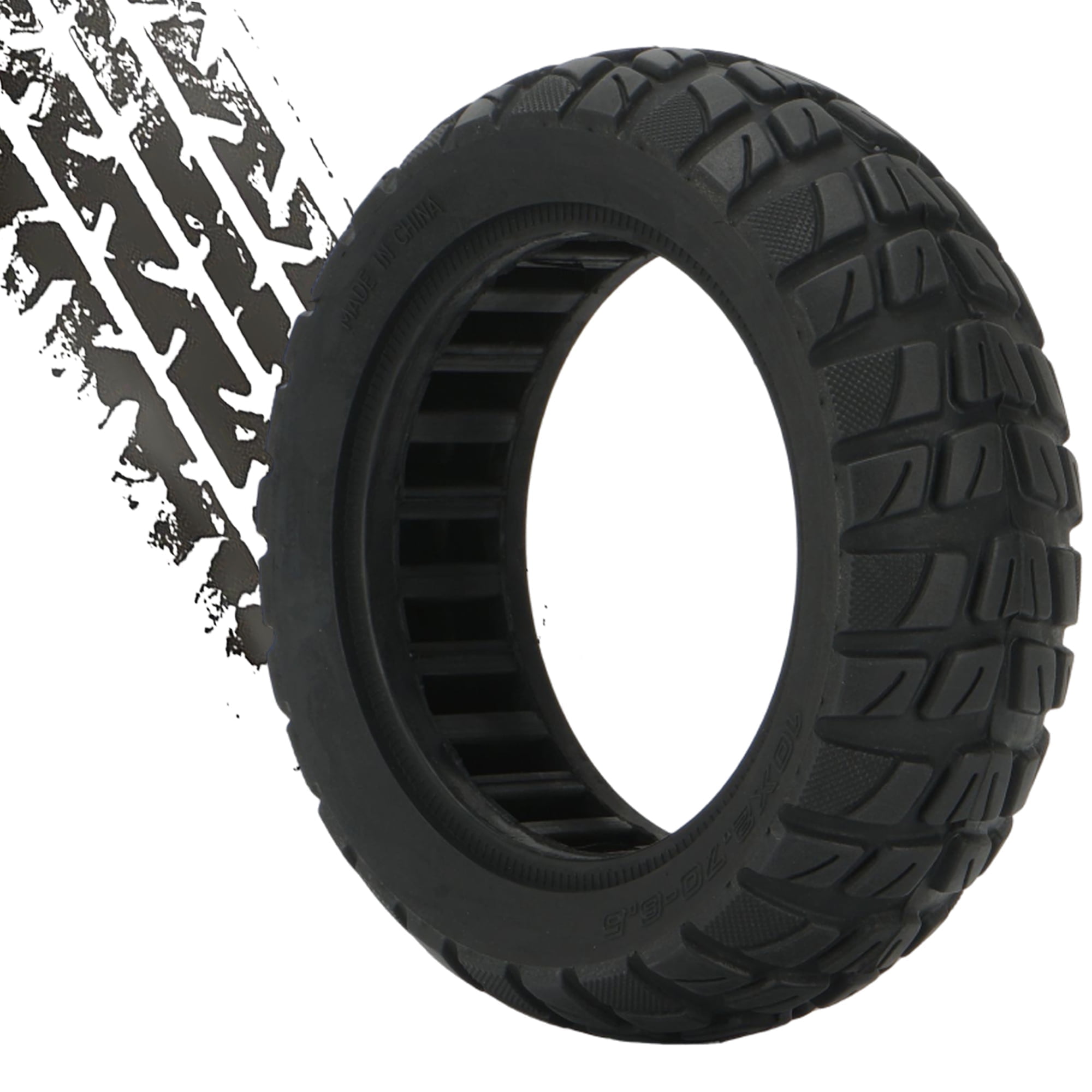 Gomok 10 x 2.7-6.5 off-Road Solid Tyre, Rubber Tire for Electric ...