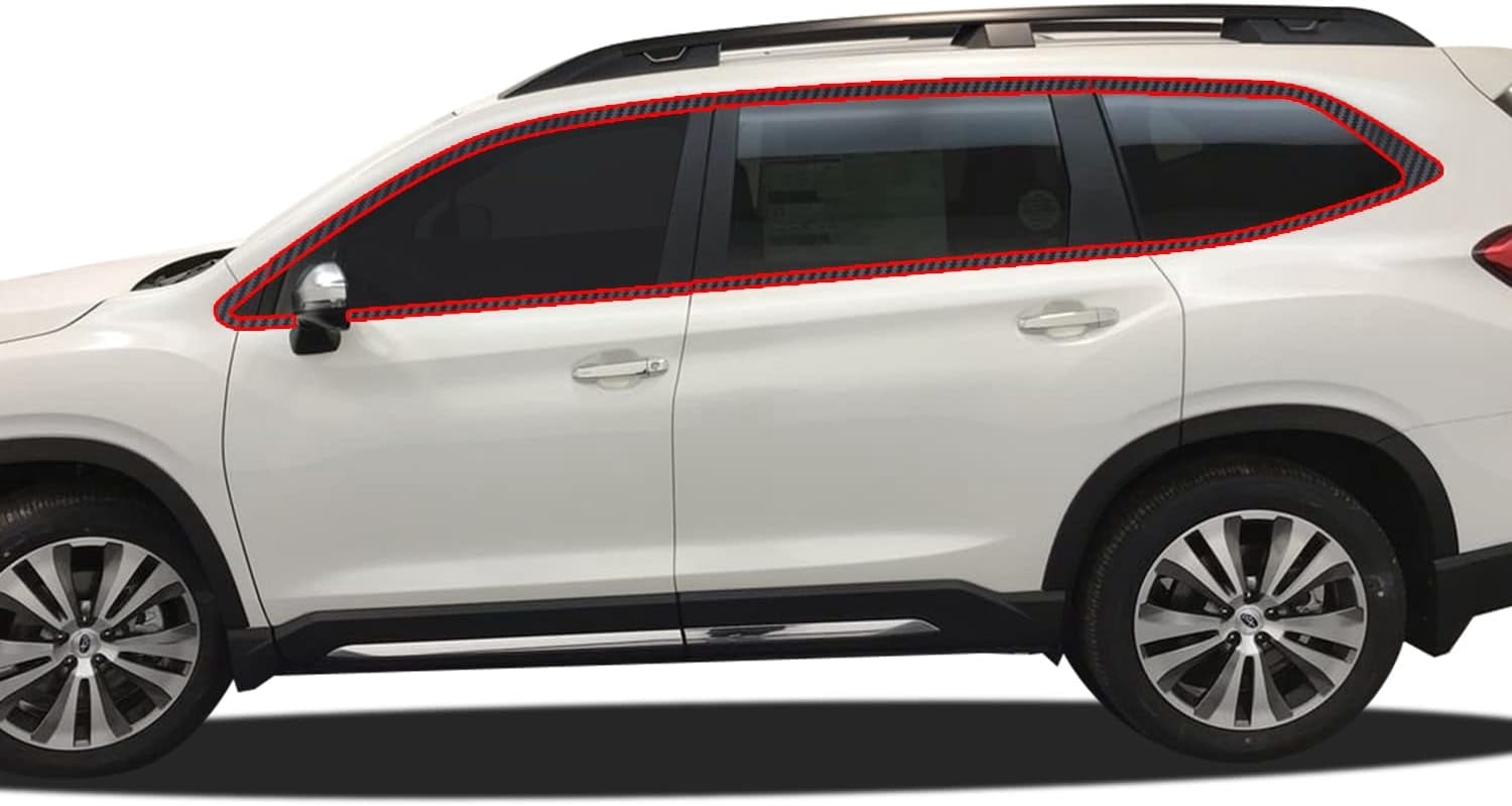 Gomu Window Trim Chrome Delete Blackout Precut Vinyl Wrap Overlay Kit ...