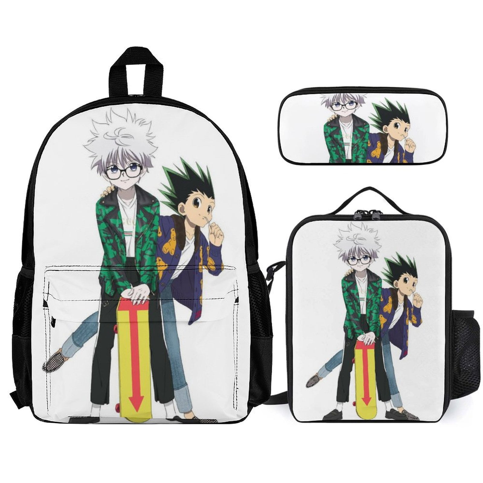 Gon And Killua Backpack Bag Adjustable Shoulder Daypack Laptop Bag with ...