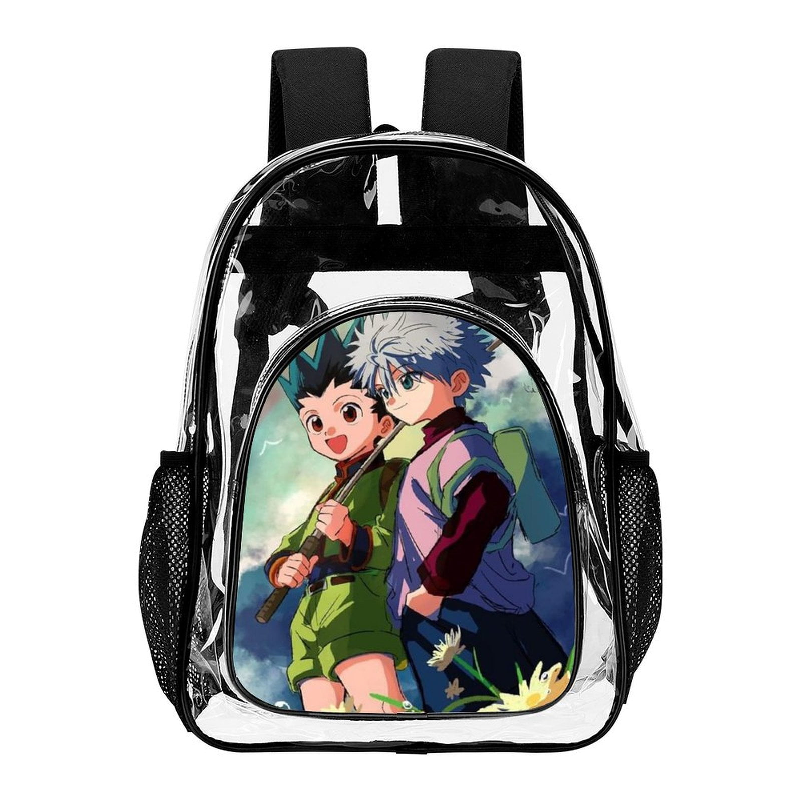 Gon Freecss Hunter X Hunter Transparent Backpack Satchel Bookbag ...