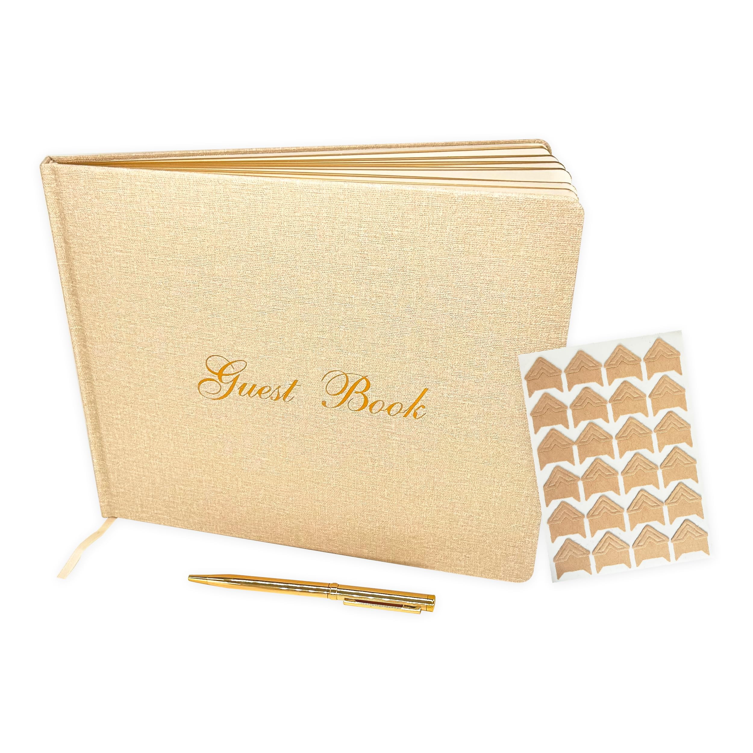 Simply Modern Wedding Guest Book For Engagement MHD1decoration ...