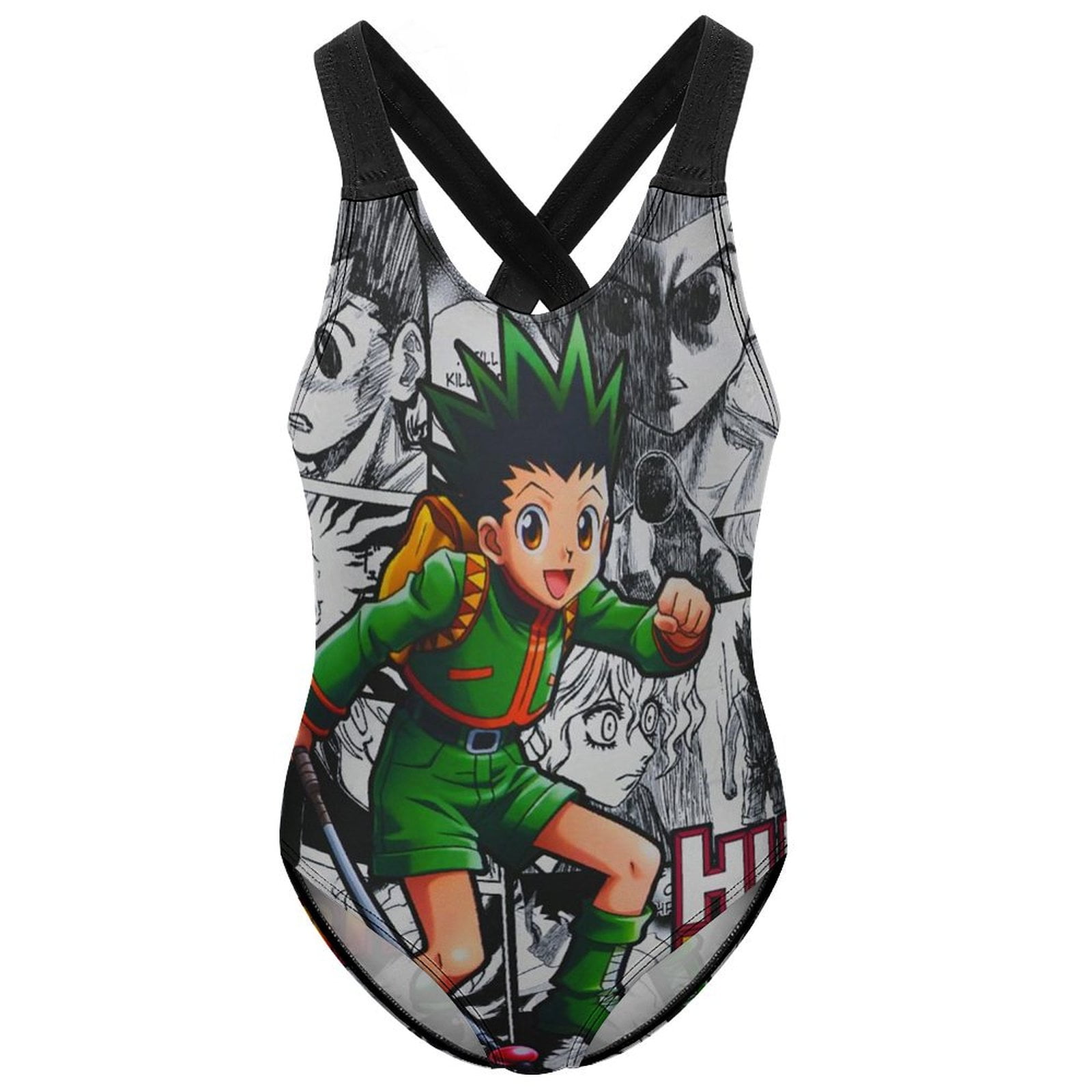 Gon Hunter X Hunter Anime Children's One-piece Swimsuit Summer Girl's ...