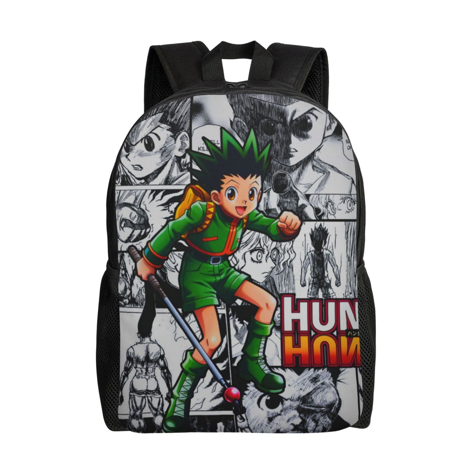 Gon Hunter x Hunter Anime Unisex Backpack Laptop Daypack Adjustable ...
