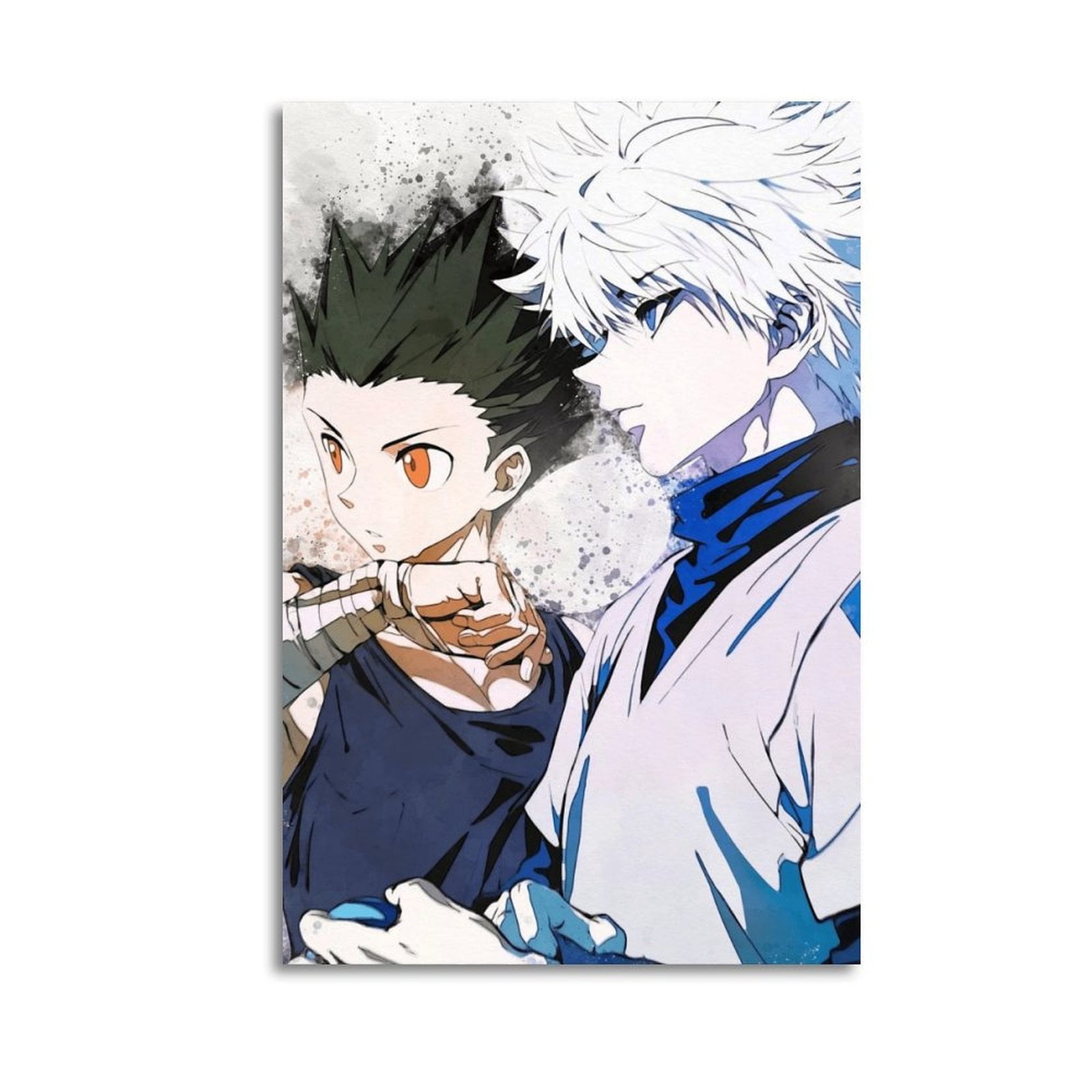 Gon Killua Canvas Wall Art Posters for Bedroom Living Room Bathroom ...