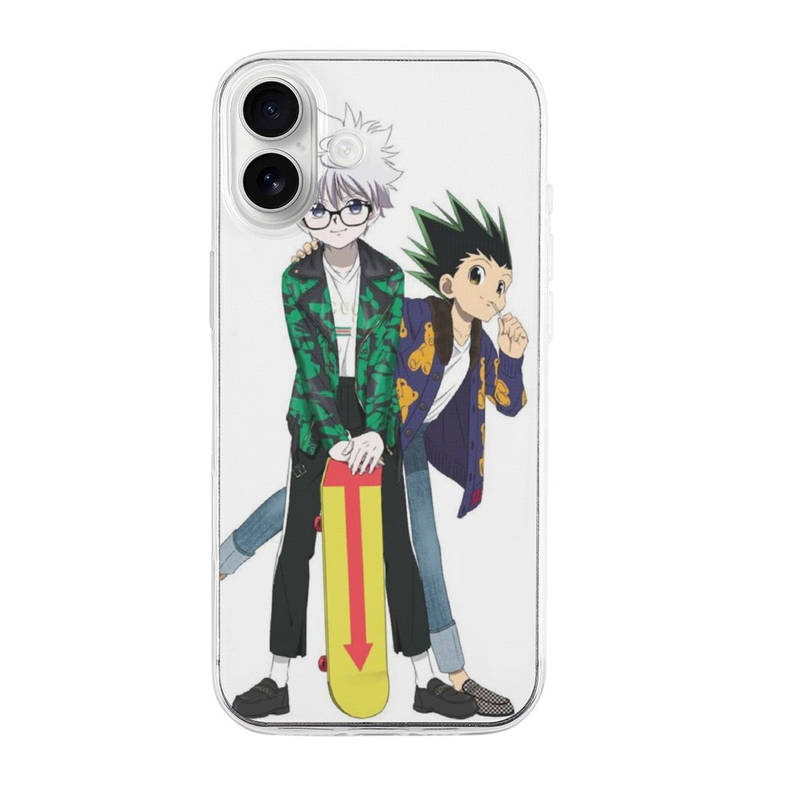 Gon And Killua Compatible iPhone 16 TPU Mobile Phone Case Series ...