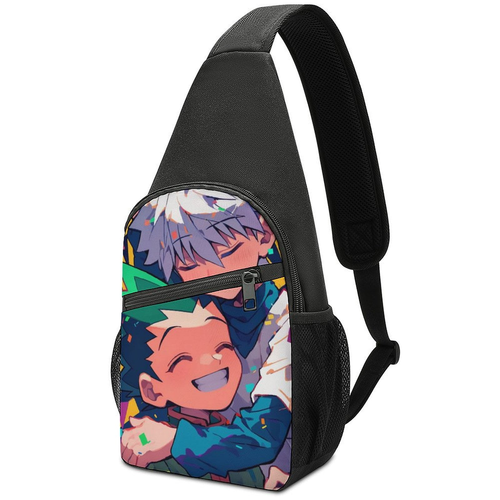 Gon & Killua Hunter X Hunter Unisex Sling Backpack Hiking Personalized ...
