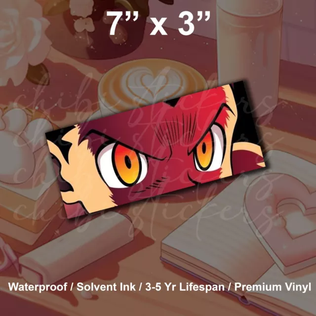 Gon Slap Bumper Sticker Anime Eyes Sticker Decal Vinyl Sticker ...