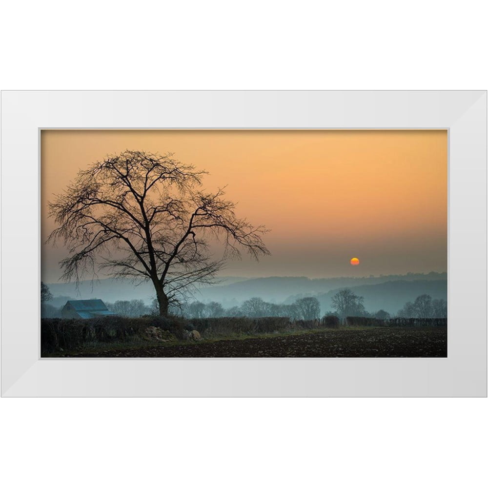 Goncalves, Adelino 24x15 White Modern Wood Framed Museum Art Print ...