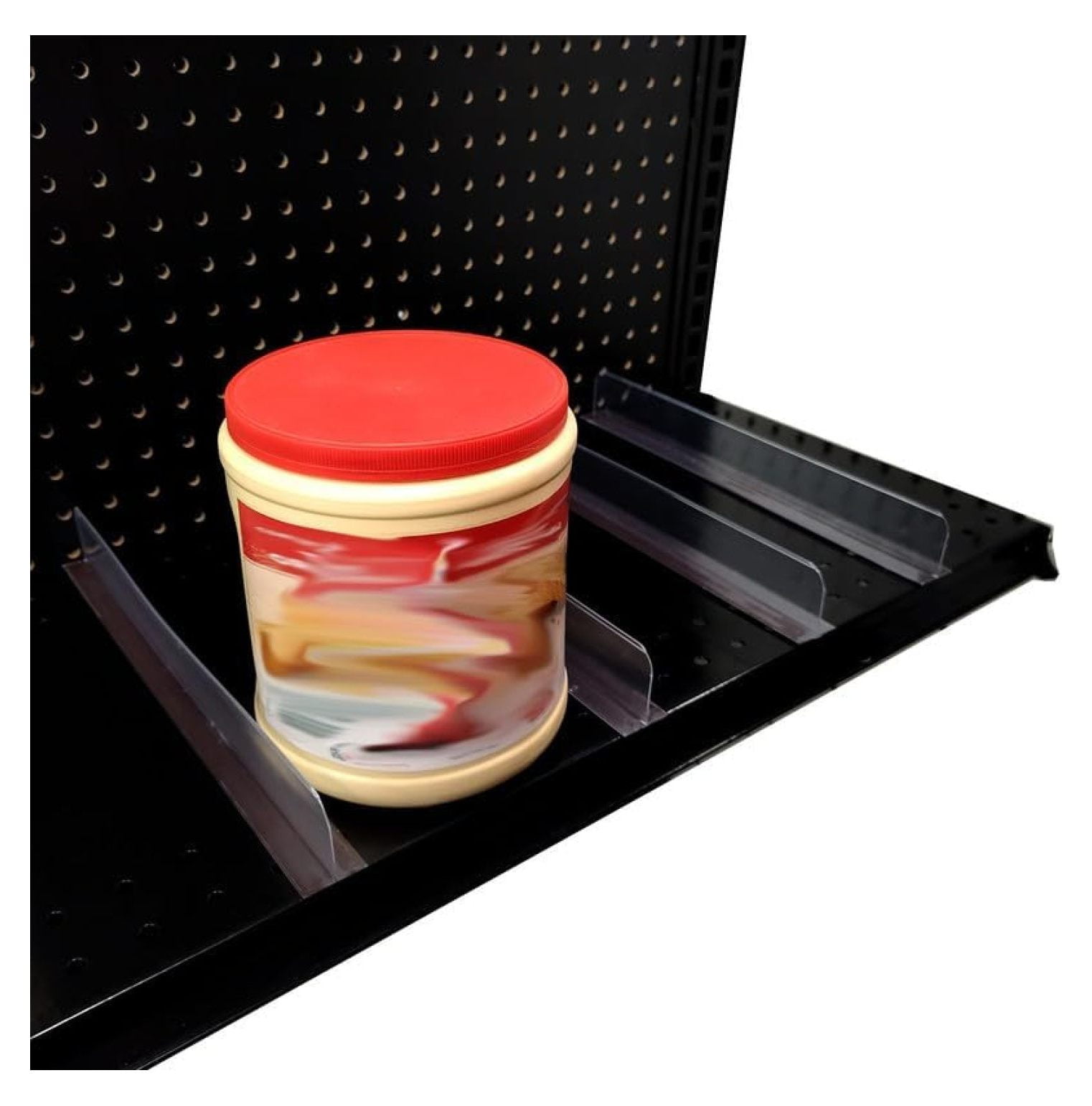 Gondola Magnetic Shelf Divider, T Shaped Clear Product Separator ...