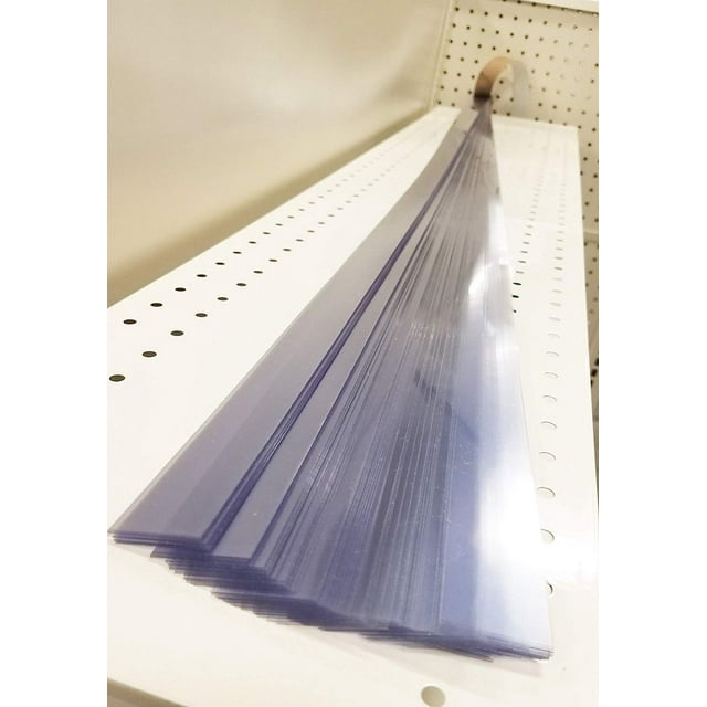 Gondola Shelving Pre Cut Vinyl Insert Strips for Ticket Channel 48" x 1 ...