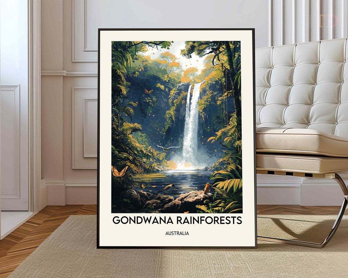 Gondwana Rainforest Poster, Gondwana Rainforest Print, Gondwana Rainforest Art, Gondwana ...
