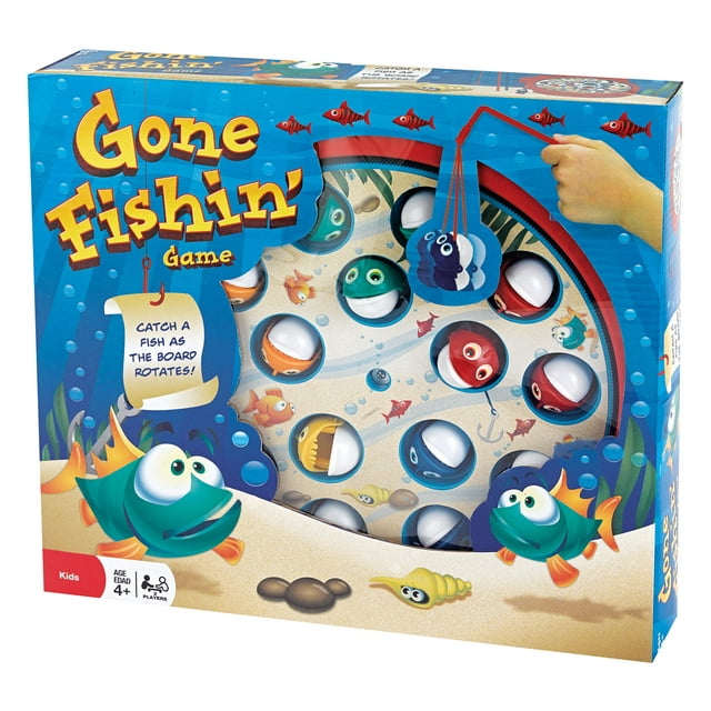 Gone Fishin Game - 2 Player Fishing Game for Ages 4+ - Walmart.com