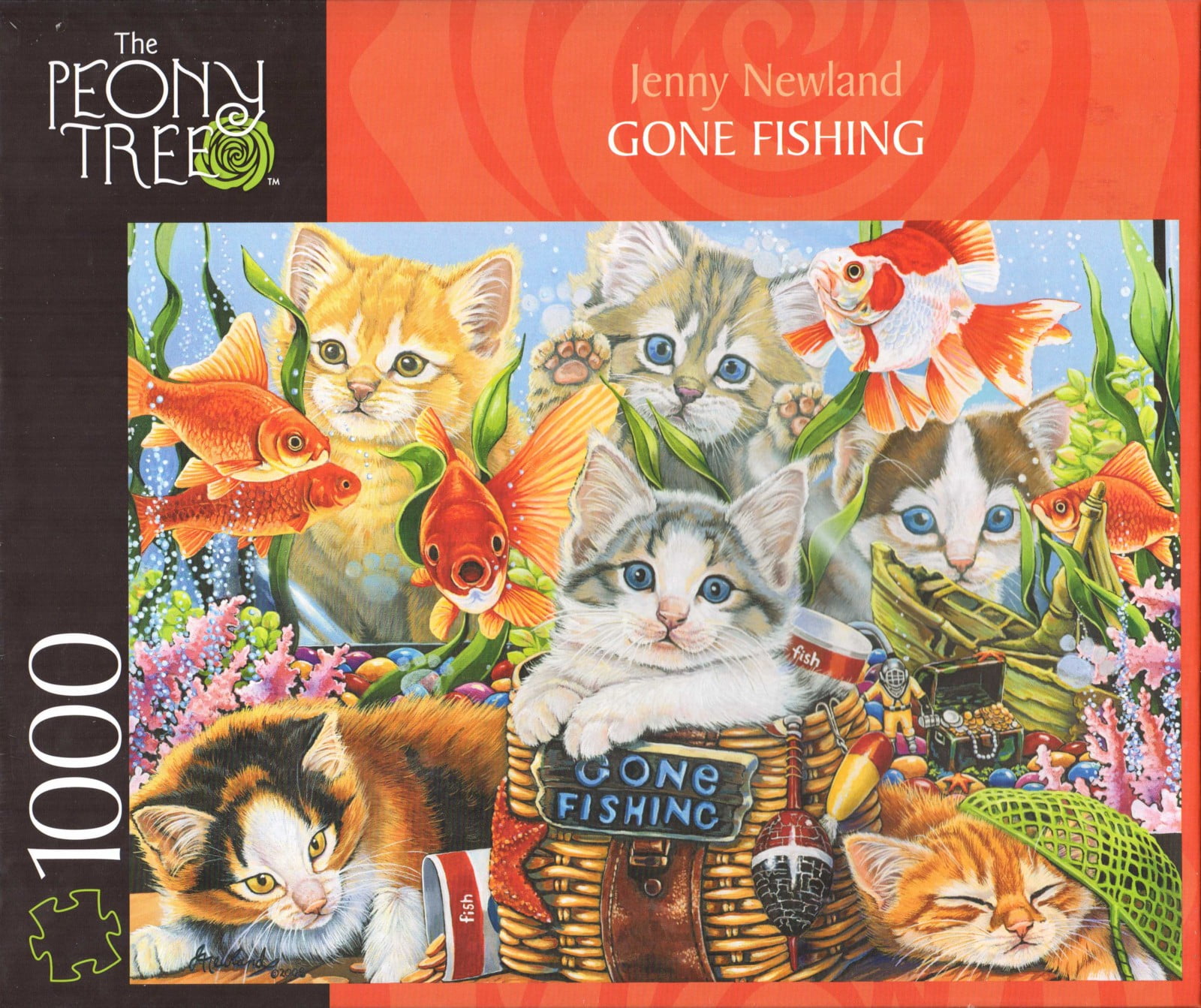 Gone Fishing 1000 Piece Puzzle - Walmart.com