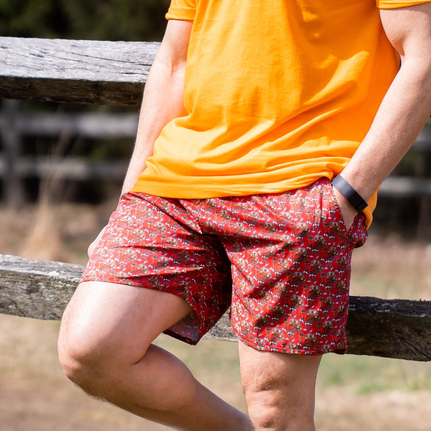 Gone For a Run Men's Performance Running Shorts | Run Now Gobble Later ...
