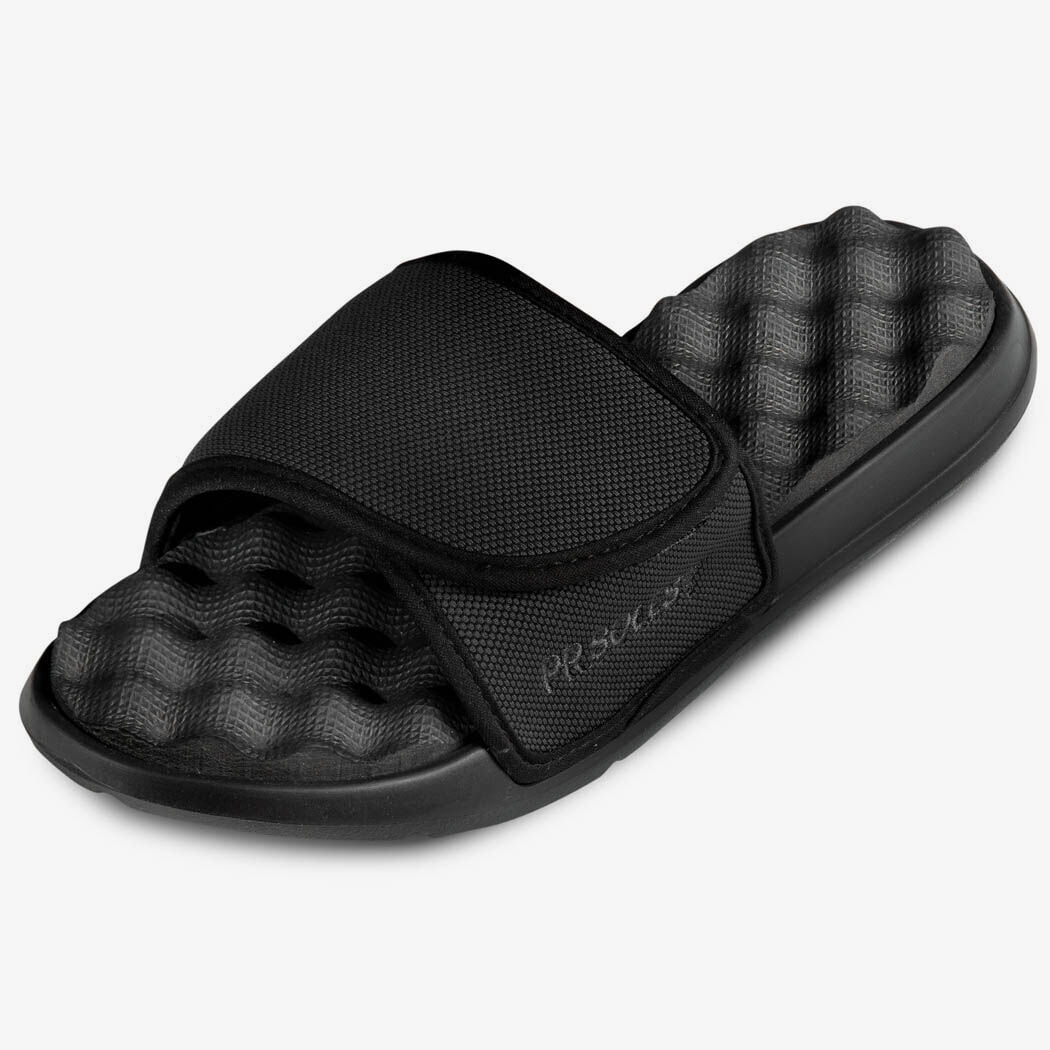 Gone For a Run PR Sole Active Recovery Sandal – Black – Slide Sandals ...