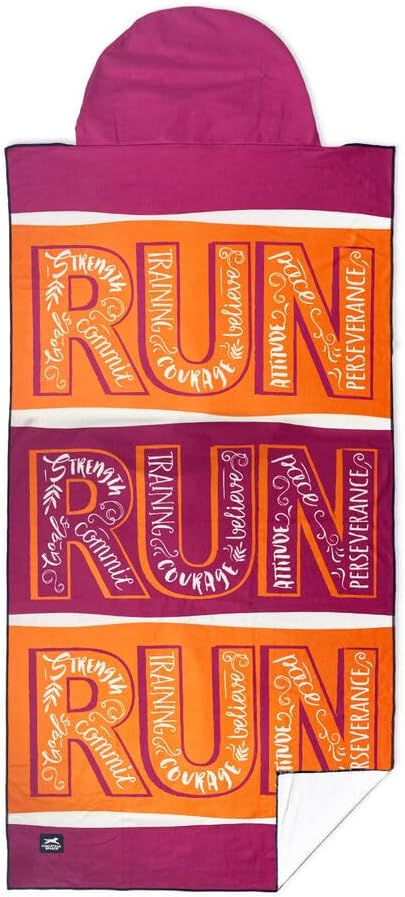 Gone For a Run Running Performance Hooded Seat Cover Towel | Run with ...