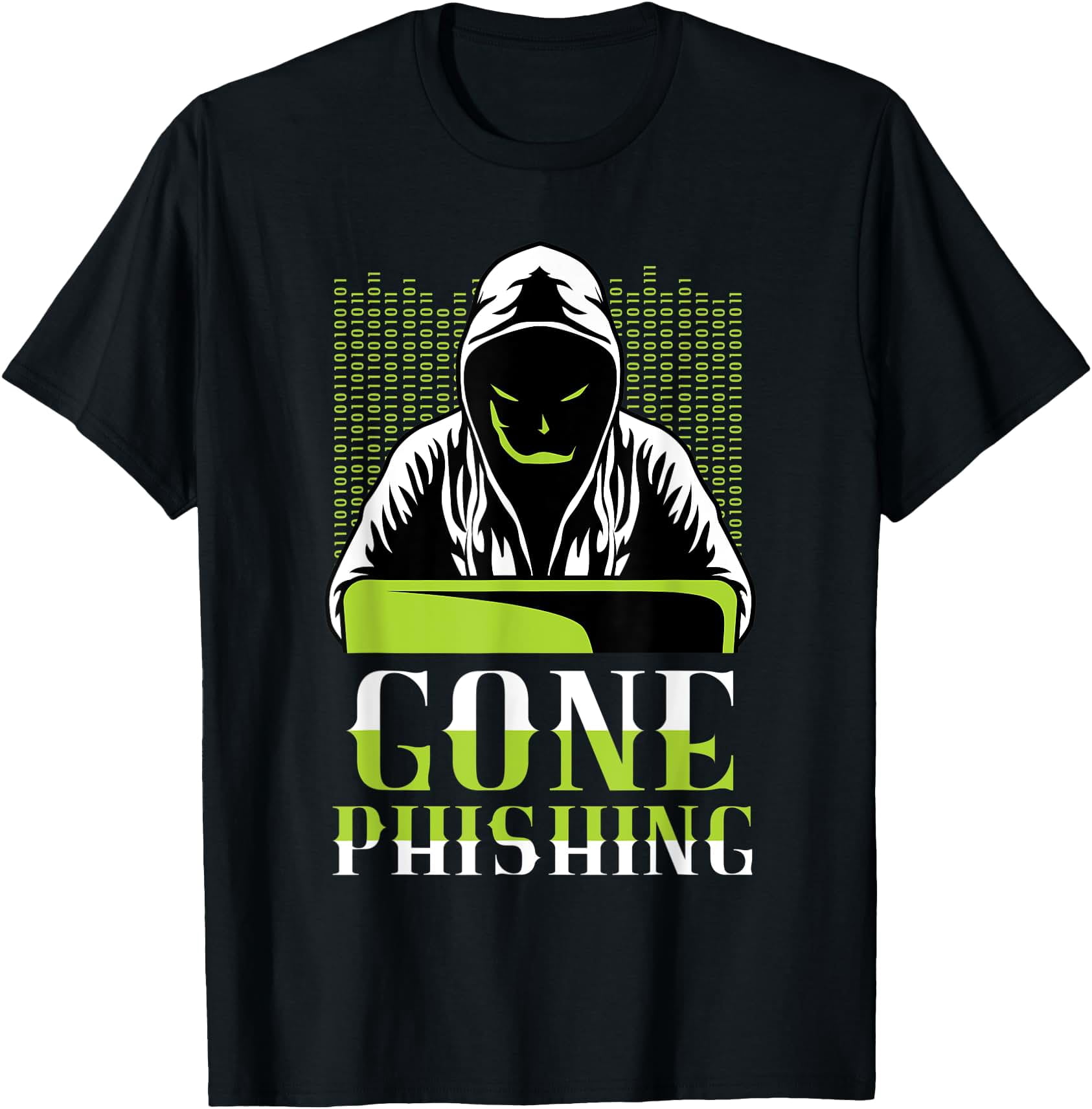 Gone Phishing Computer Science Major T-Shirt - Walmart.com