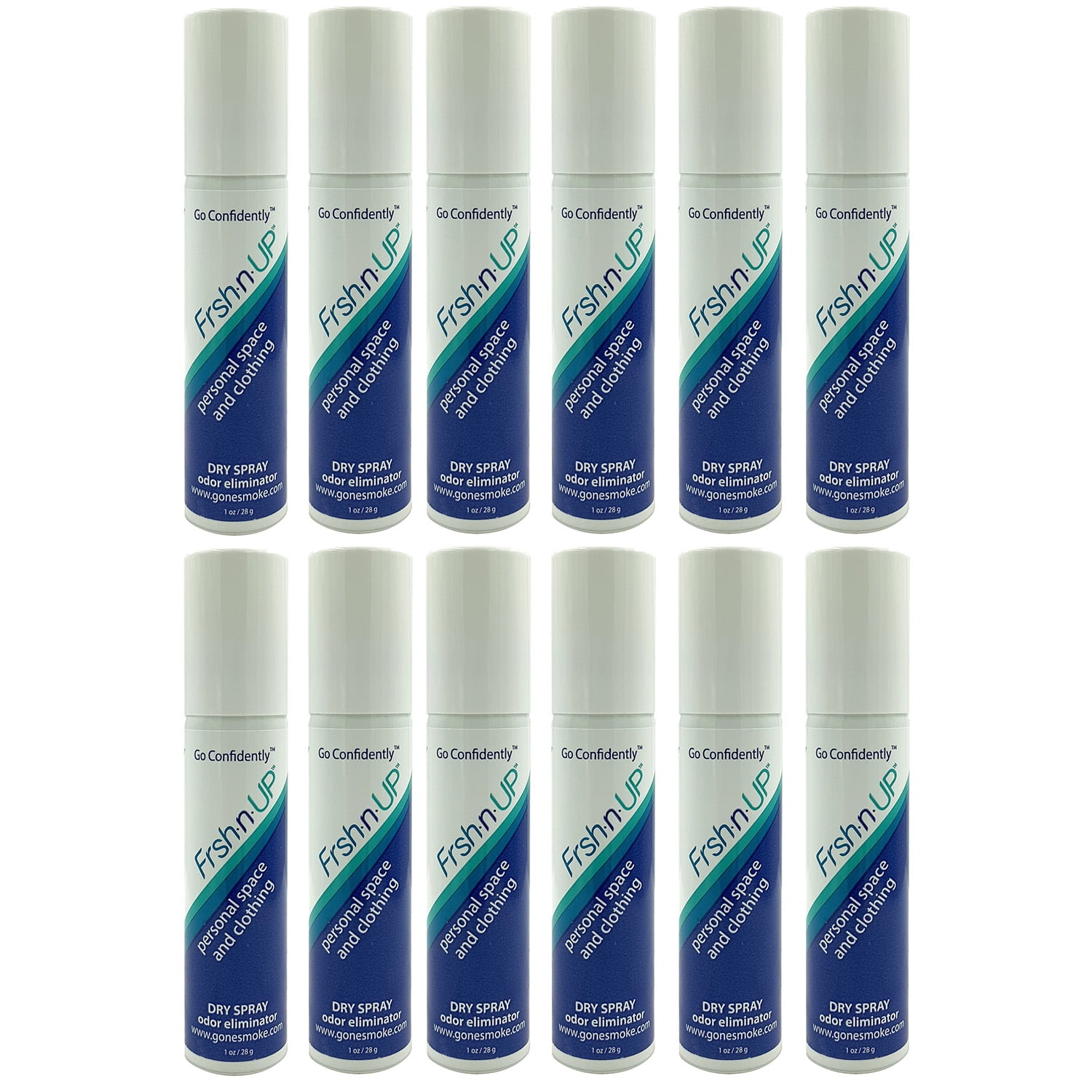 Gone Smoke - Frsh N up Dry Spray Odor Eliminator for Hair Clothing Car ...