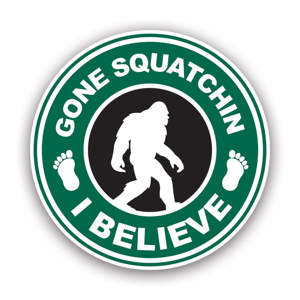 Gone Squatchin Sticker Decal - Self Adhesive Vinyl - Weatherproof ...