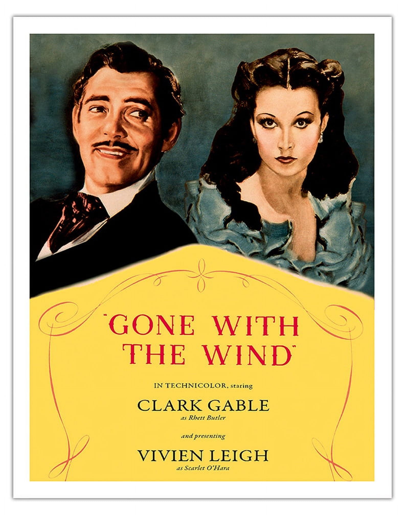 Gone With The Wind Motion Picture - Starring Clark Gable Vivian Leigh ...
