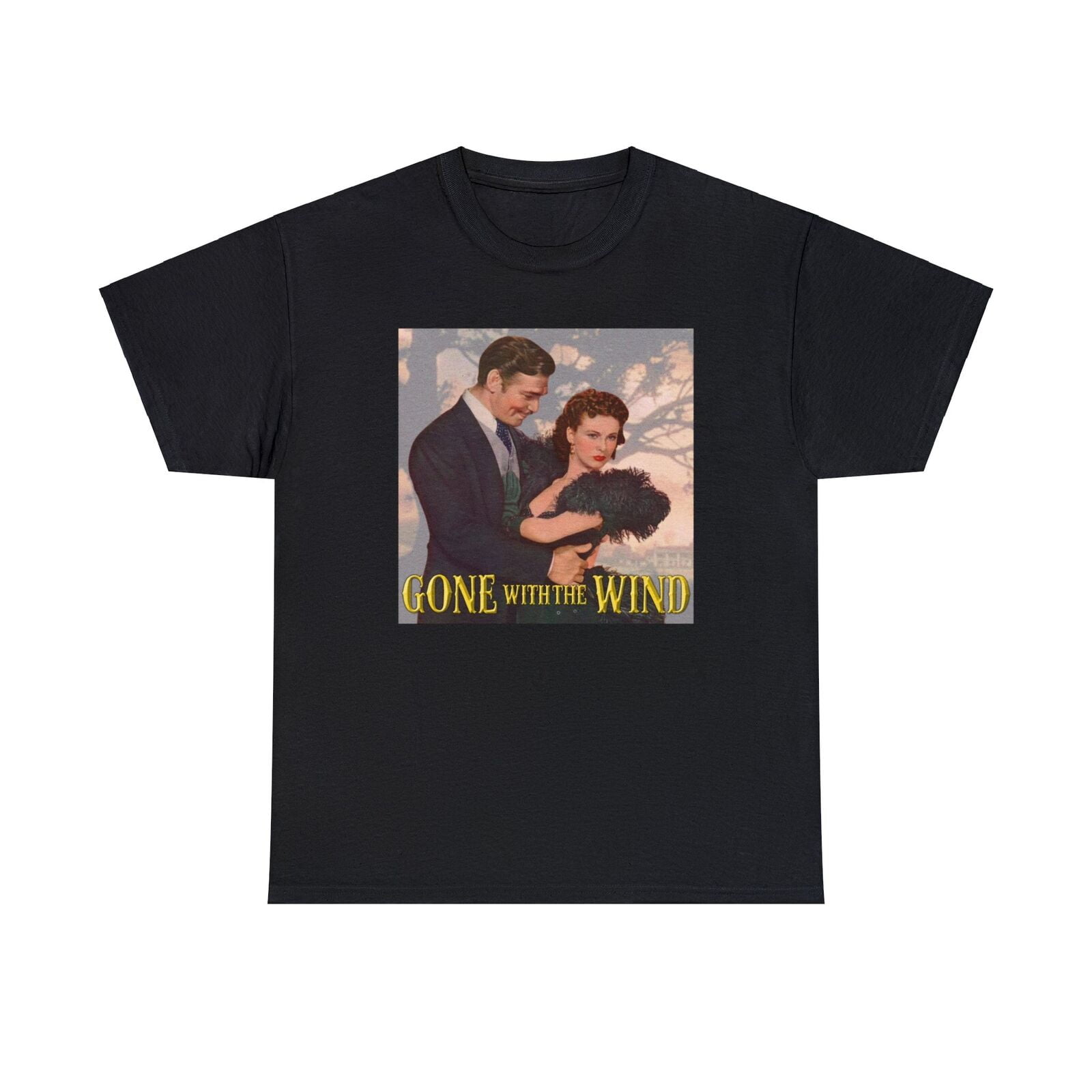 Gone with the Wind Heavy Cotton Tee, Clark Gable, Vivien Leigh ...