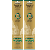 Gonesh Incense Sticks CRYPTIC WOODS EXTRA RICH,2 Pack (160 Incense Sticks Total Count) - Walmart.com