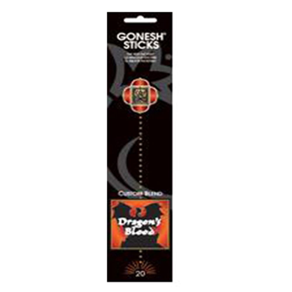 Gonesh Spiritual Sky Incense- Dragonas Blood (20 In 1 Pack) (Pack of 3 ...