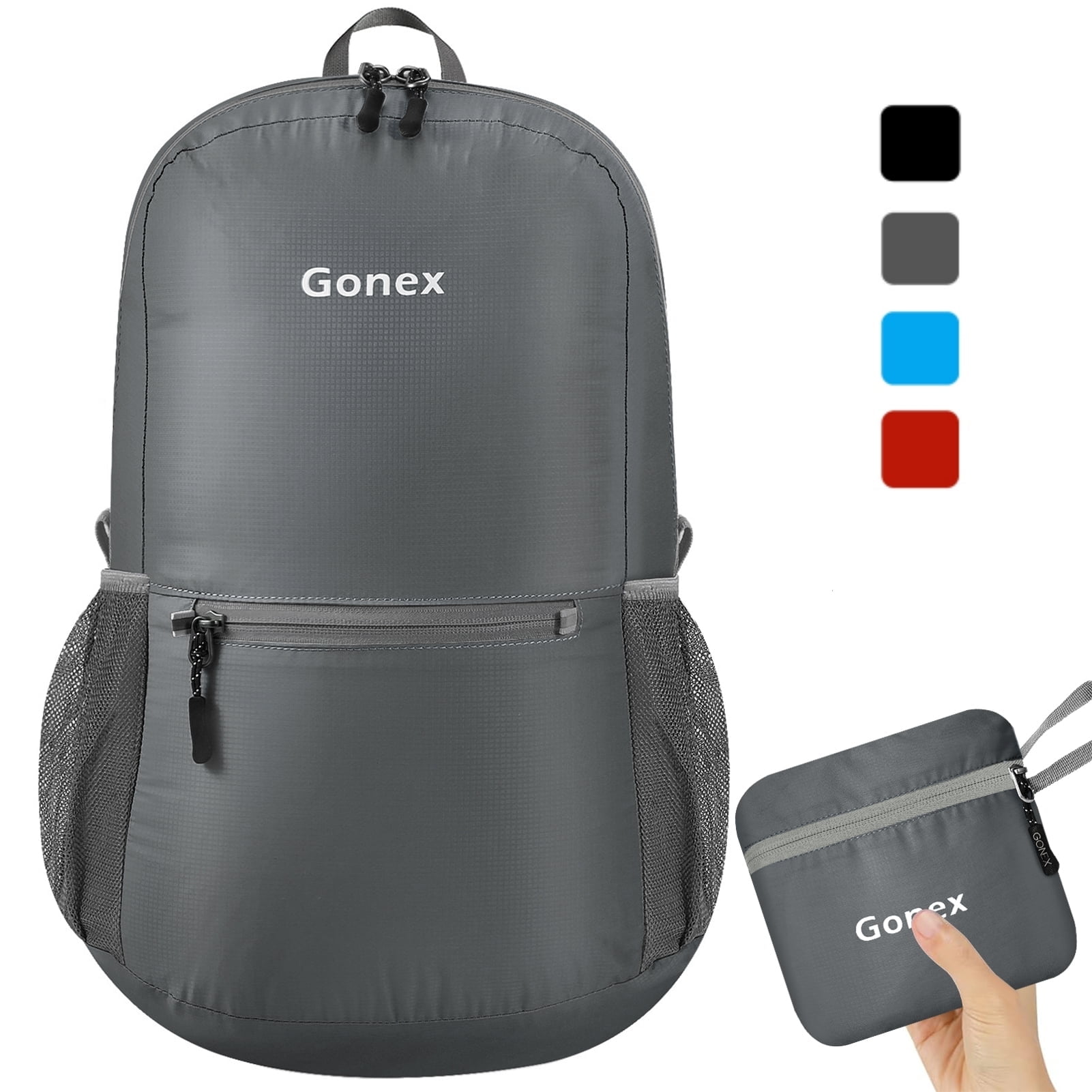Gonex Ultra Lightweight Packable Backpack, 20L Foldable Travel Hiking ...
