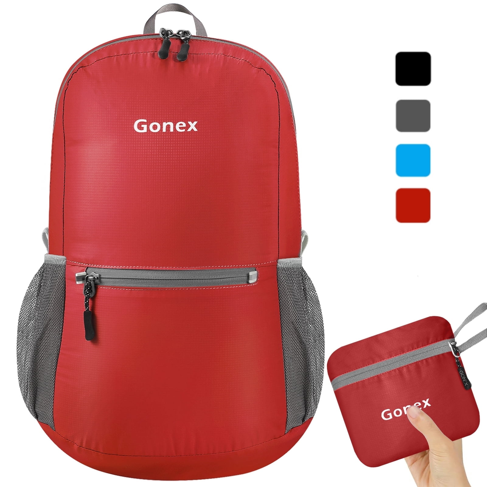 Gonex Ultra Lightweight Packable Backpack, 20L Foldable Travel Daypack ...