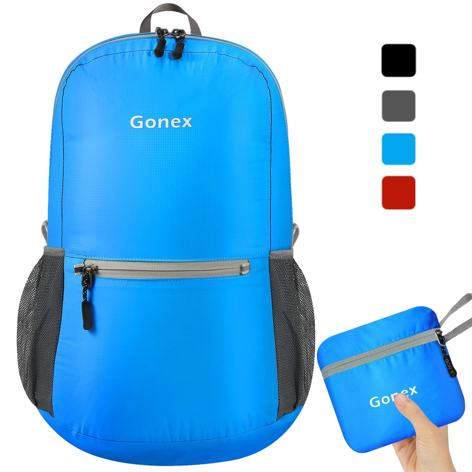 Gonex 20L Ultra Lightweight Packable Backpack, Foldable Travel Hiking ...