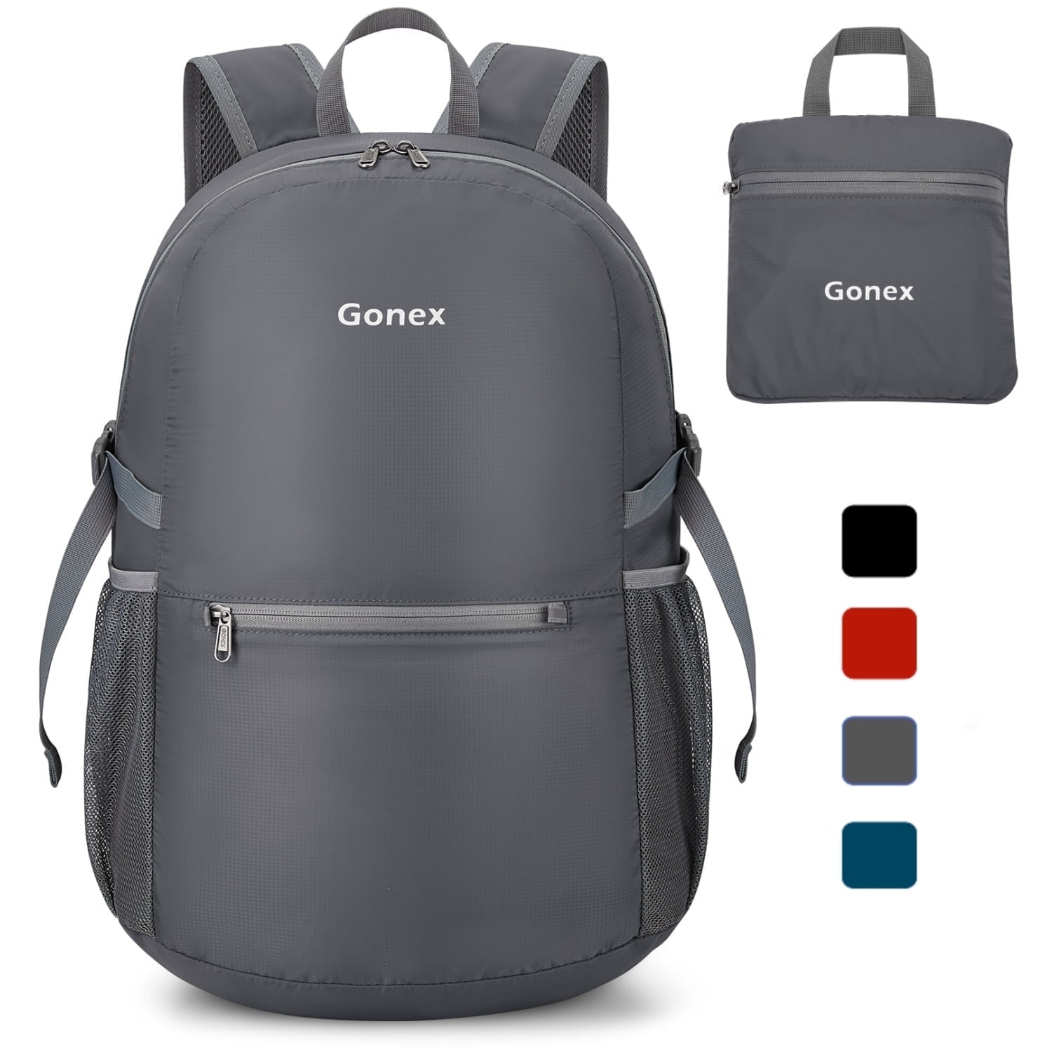 Gonex 30L Ultra Lightweight Packable Backpack, Foldable Travel Hiking ...