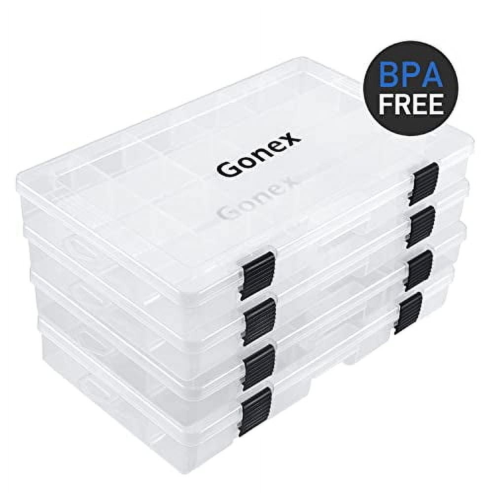 Gonex Fishing Tackle Boxes, 3600 3700 Tackle Trays with Adjustable ...