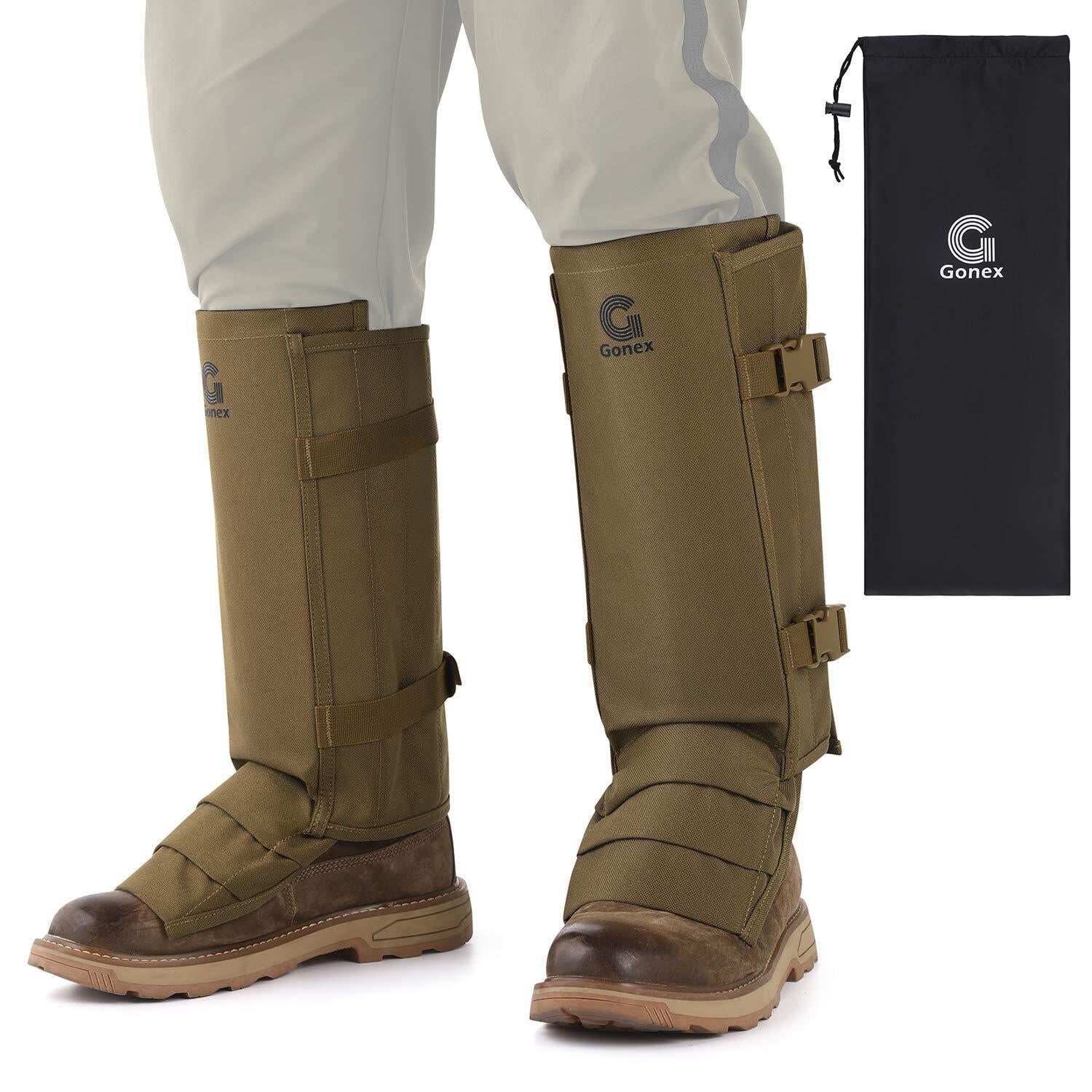 Gonex, Snake Gaiters, Waterproof, Size 12 to 20 inches - Walmart.com