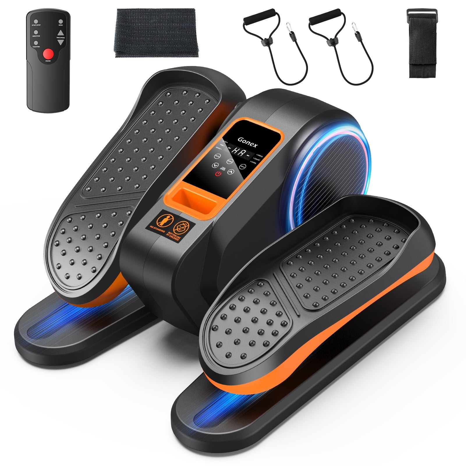 Gonex Under Desk Ellipticals Machine Electric for Seniors, Seated Pedal ...