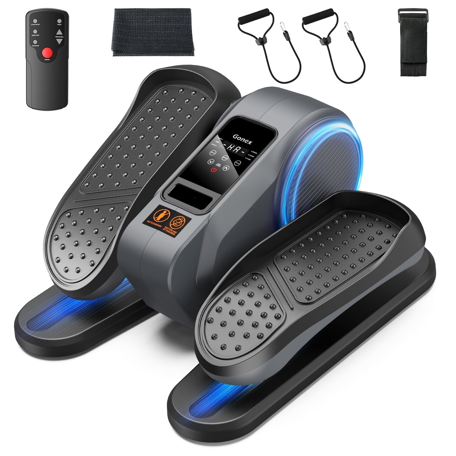 Gonex Compact Under Desk Elliptical Machine, Electric Pedal Exerciser ...