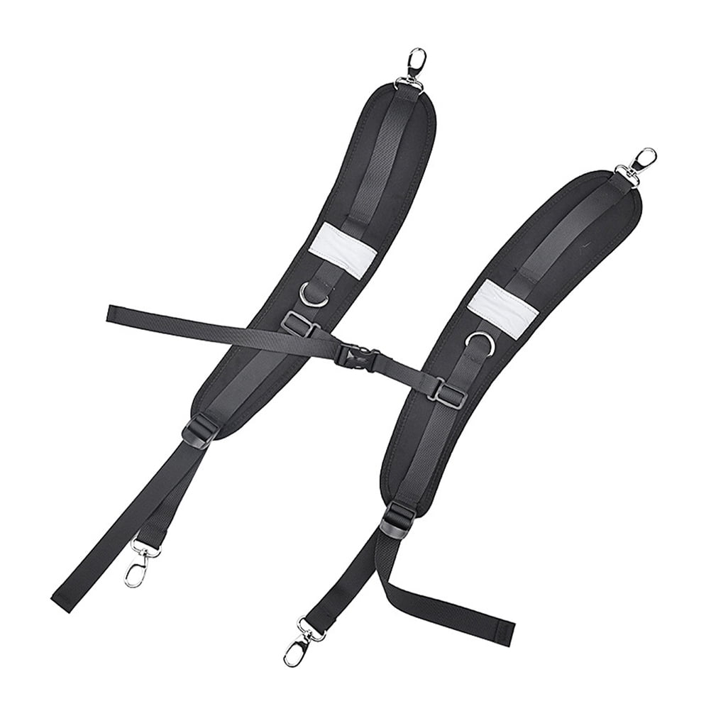 Gong 1 Pair Replacement Adjustable Padded Shoulder Straps Double ...