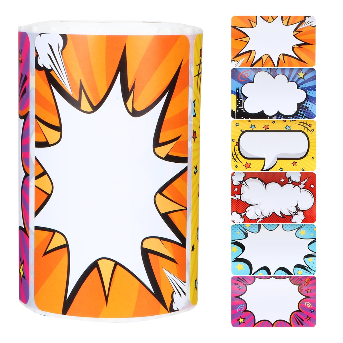 Gong 1 Roll/250pcs Colorful Name Label Sticker Practical Price Tag ...