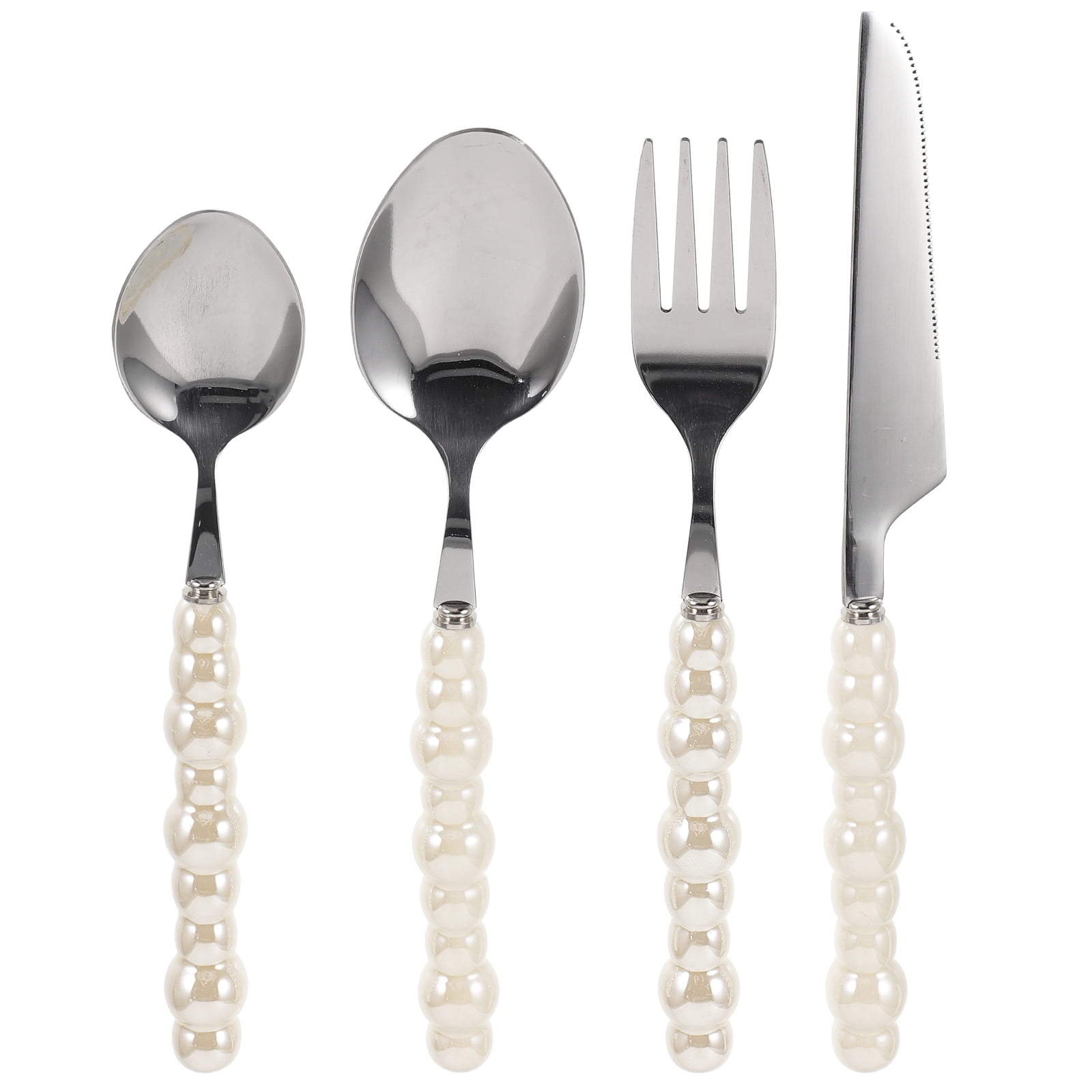 Gong 1 Set Steak Tableware Fork Cutter Spoons Kit Western Flatware ...