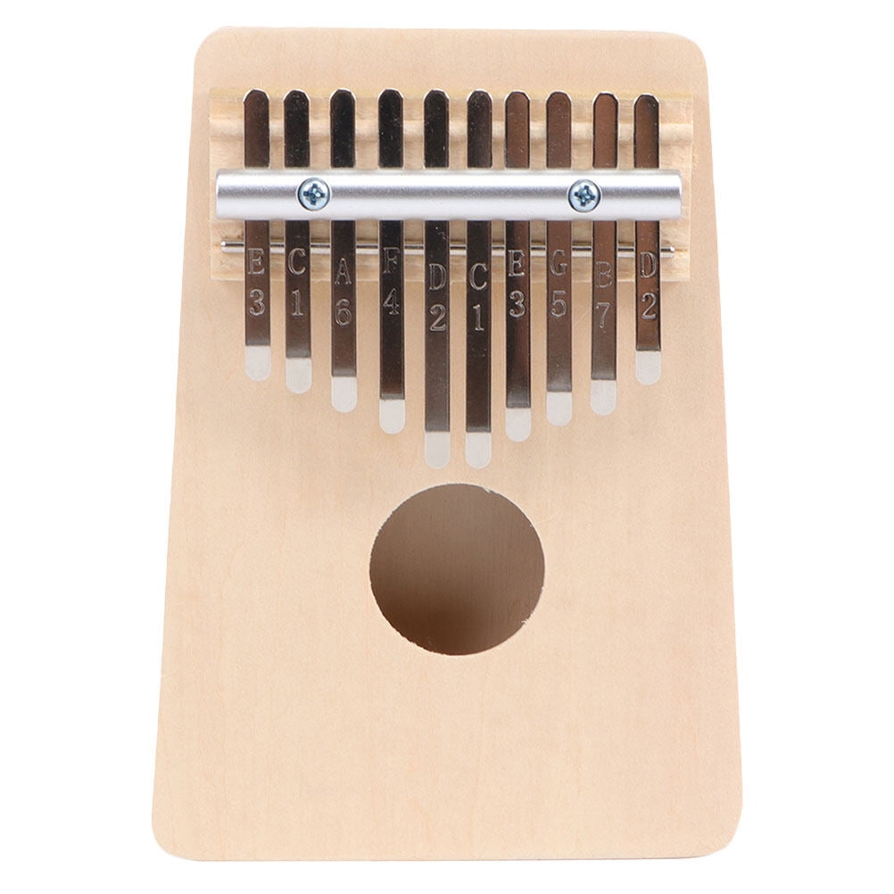 Gong 1 Set Thumb Piano Portable Kalimba Finger Piano Professional 10 ...